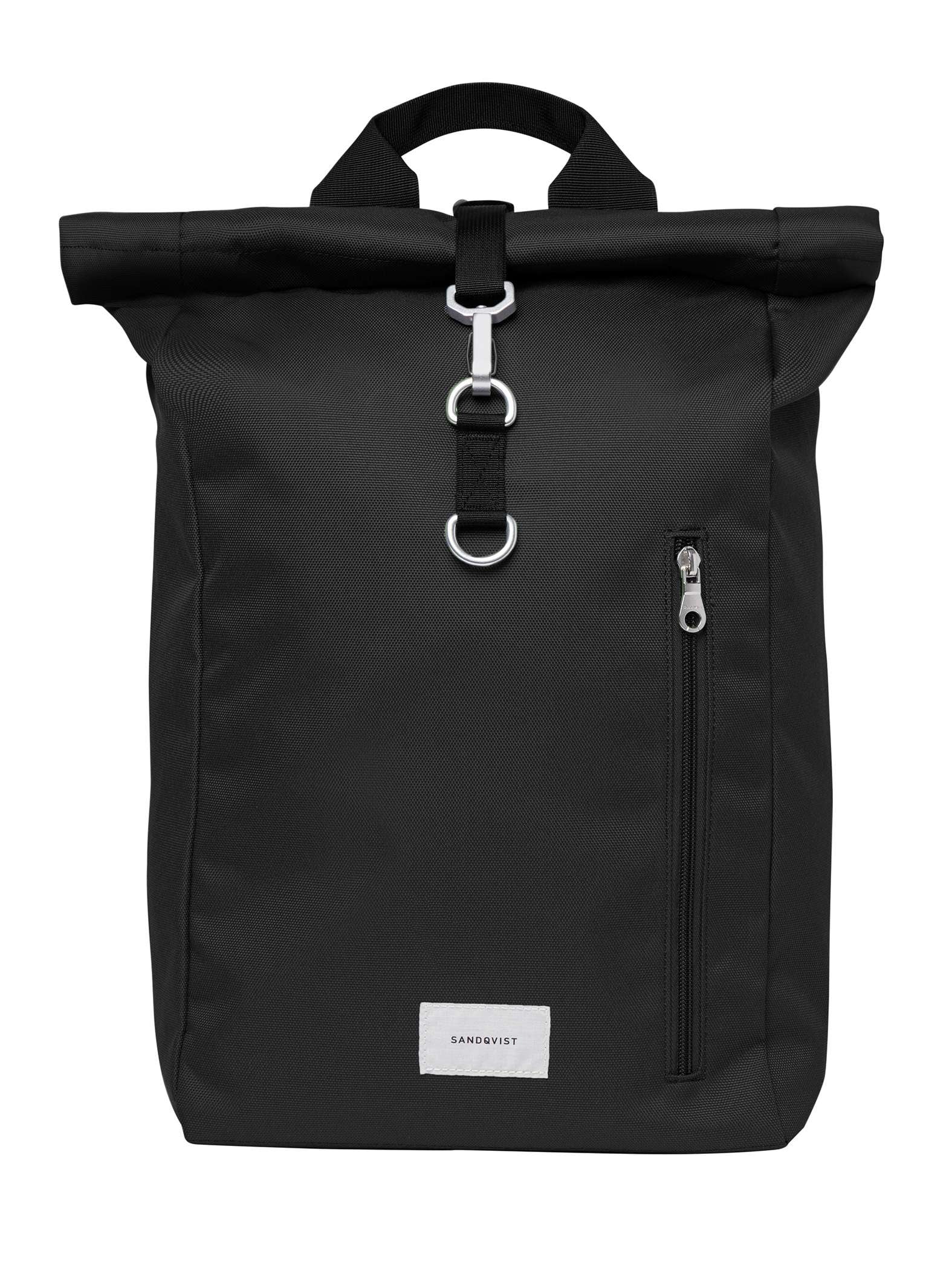 Sandqvist 19L Ground Rolltop Backpack, Black - Walmart.com