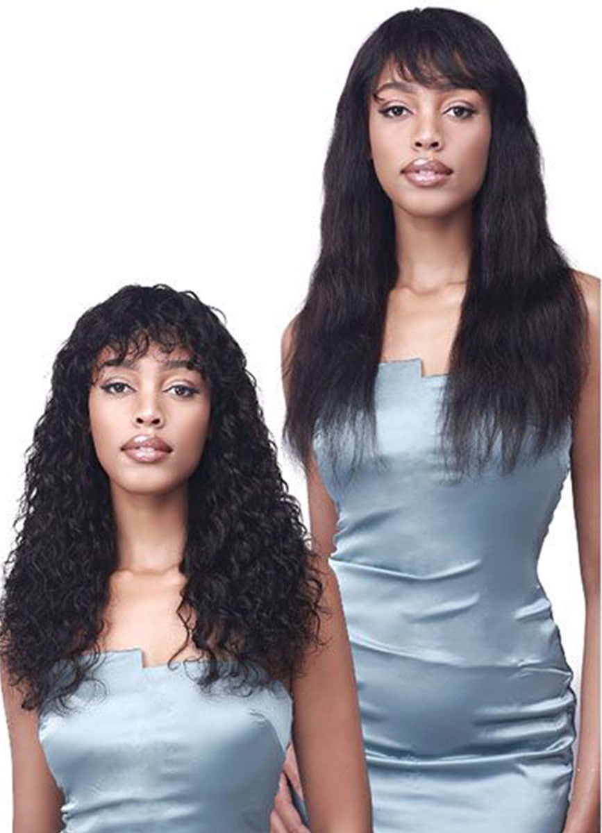 Sandra 100% Human Hair Wet & Wavy Wig By BOBBI BOSS (MH1396) Human Hair ...