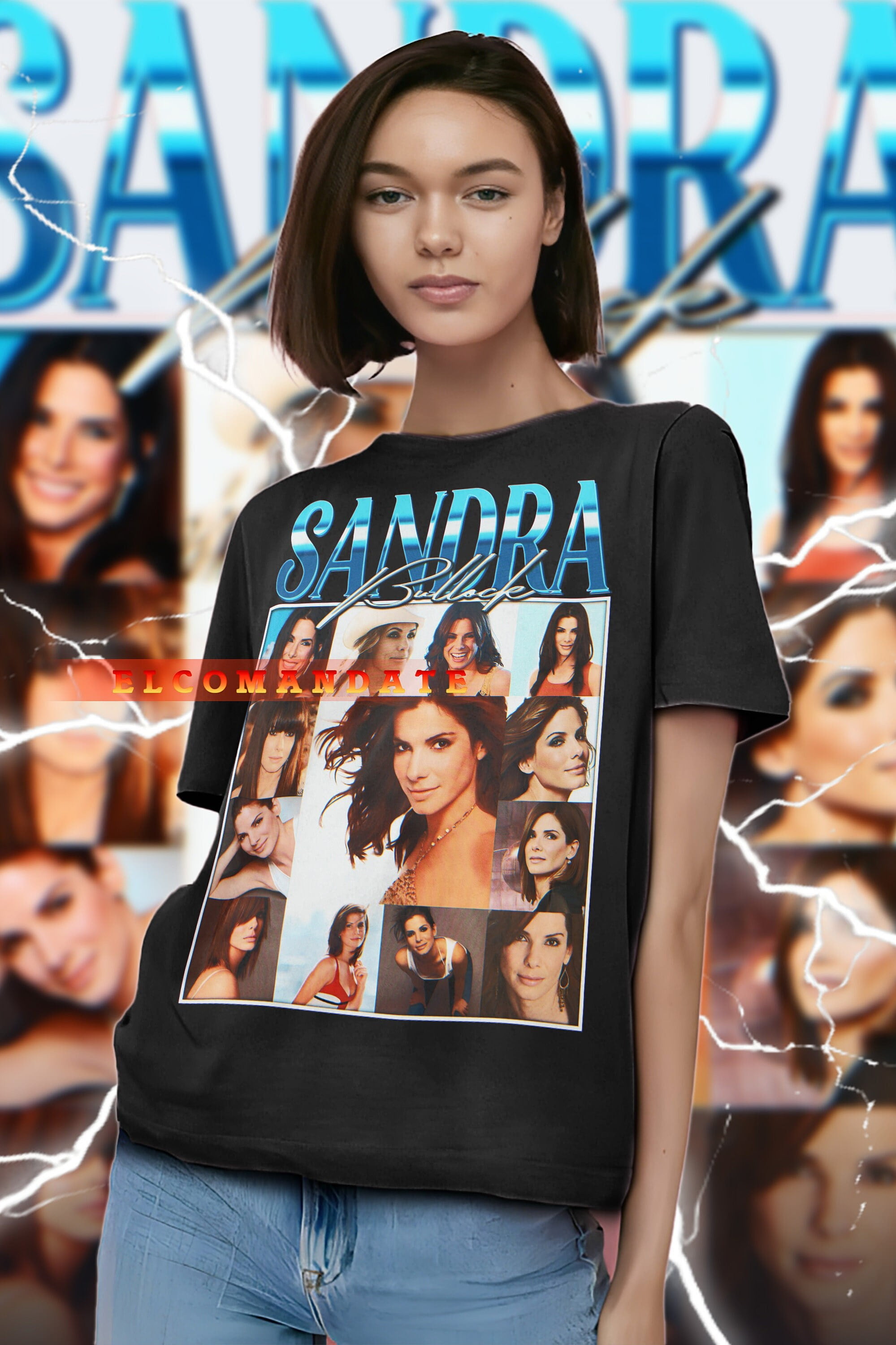 Sandra Bullock Vintage Shirt Sandra Bullock Homage Tshirt Sandra ...