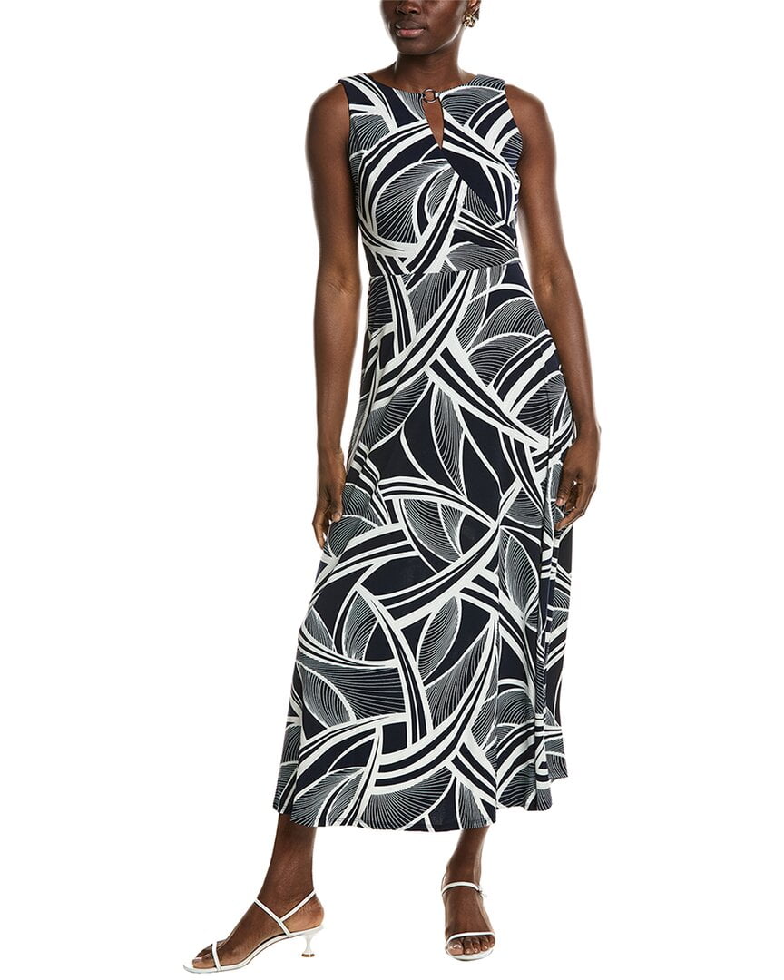 Sandra Darren womens Surplice Midi Dress, l, Black - Walmart.com
