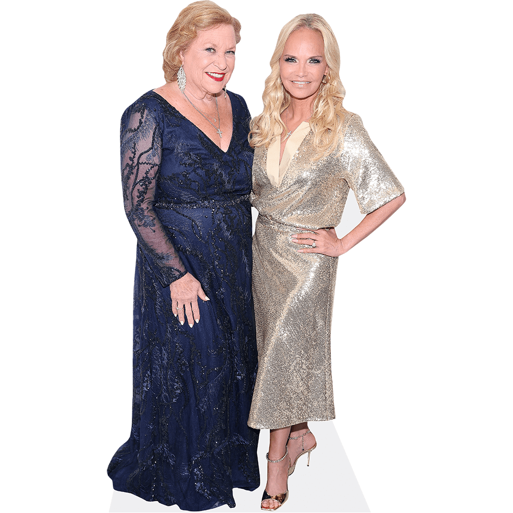 Sandra Patty and Kristin Chenoweth (Duo 1) Mini Celebrity Cutout ...