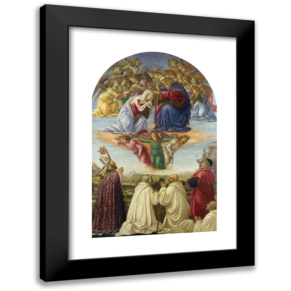 Sandro Botticelli 13x18 Black Modern Framed Museum Art Print Titled ...