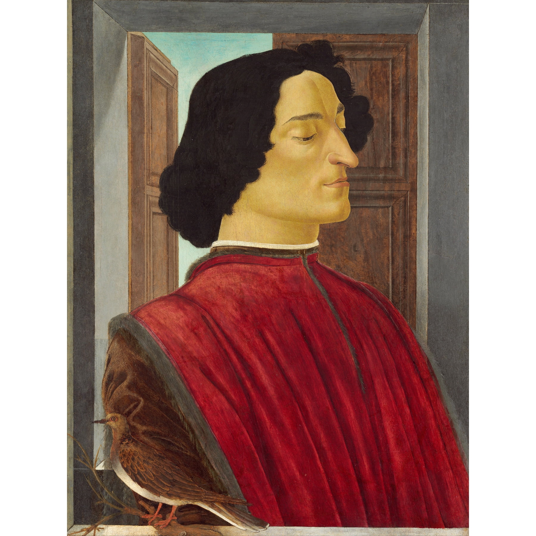 Sandro Botticelli Giuliano De Medici Extra Large Art Print Wall Mural ...