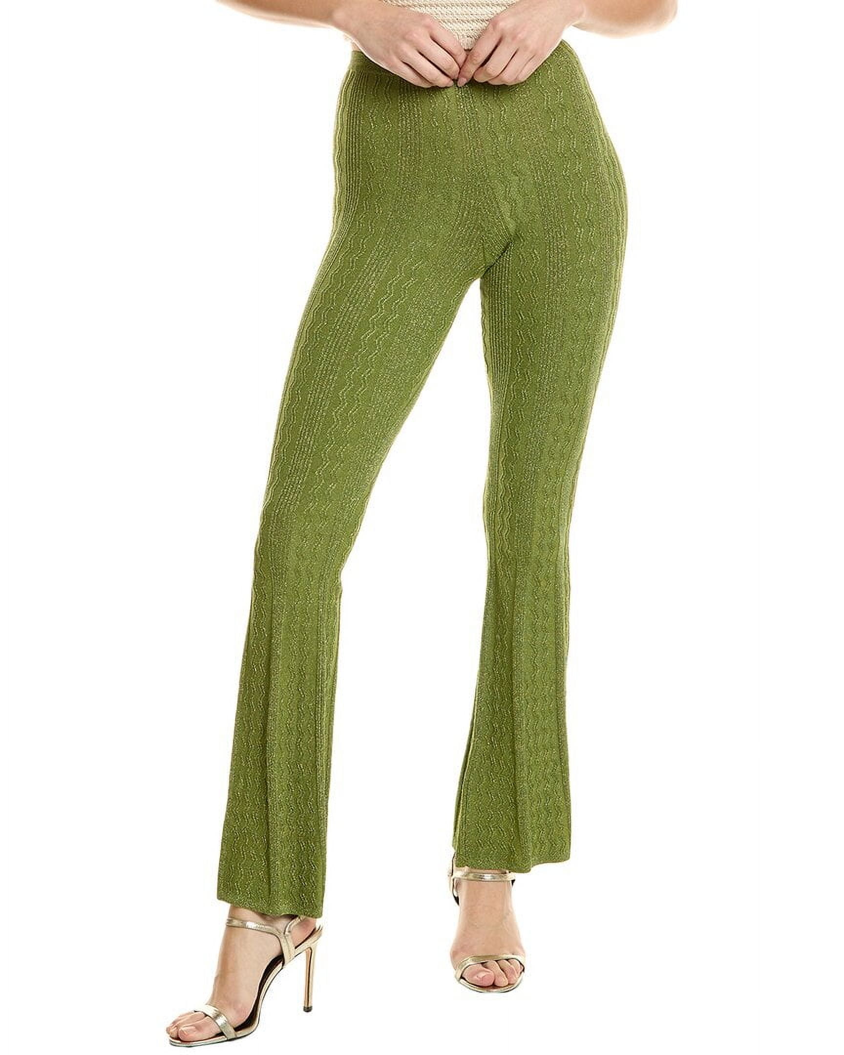 Sandro womens Pant, 40, Green - Walmart.com