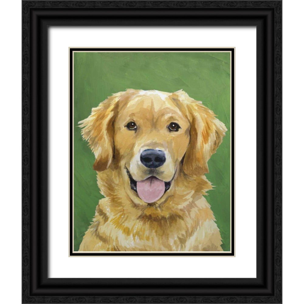 Sands, Jill 12x14 Black Ornate Wood Framed with Double Matting Museum ...