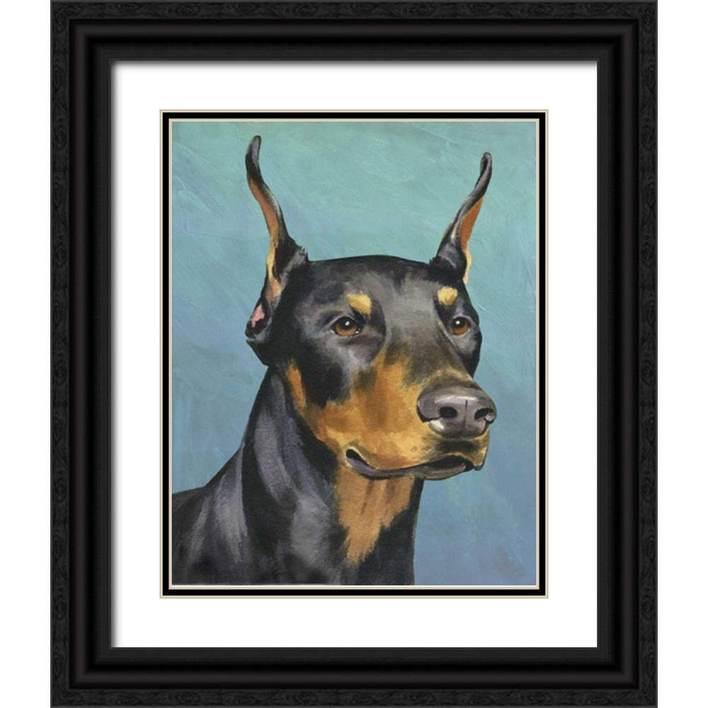 Sands, Jill 15x18 Black Ornate Wood Framed with Double Matting Museum Art Print Titled - Dog ...