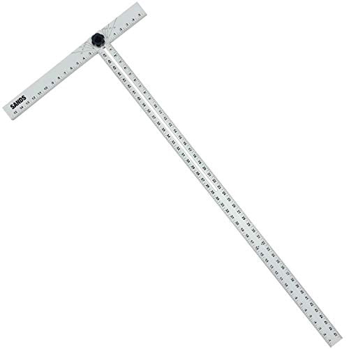 Sands Level & Tool Co. SL680 48" Adjustable Aluminum T-Square 1/4" Thick C38 - Walmart.com