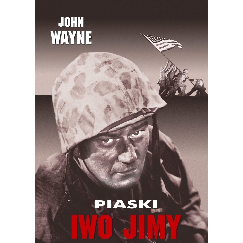Sands Of Iwo Jima John Wayne On Polish Poster Art 1949 Movie Poster ...