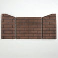 Sandstone Ceramic Fiber Brick Panel for 450 Series Outdoor Fireplace ...