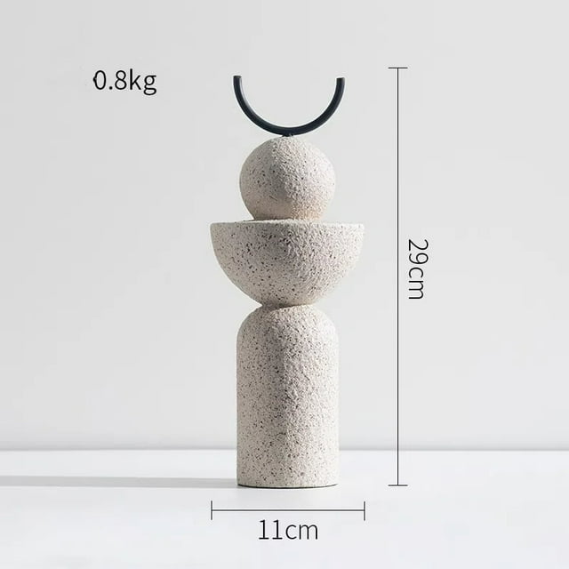 Sandstone Ornament Resin Light Luxury Model House Decoration Ornament ...