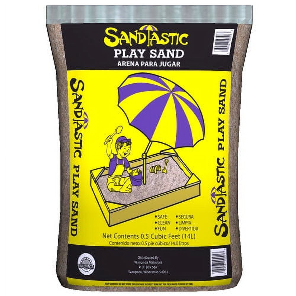 Sandtastic Play Sand, 0.5 cu ft Bag - Walmart.com