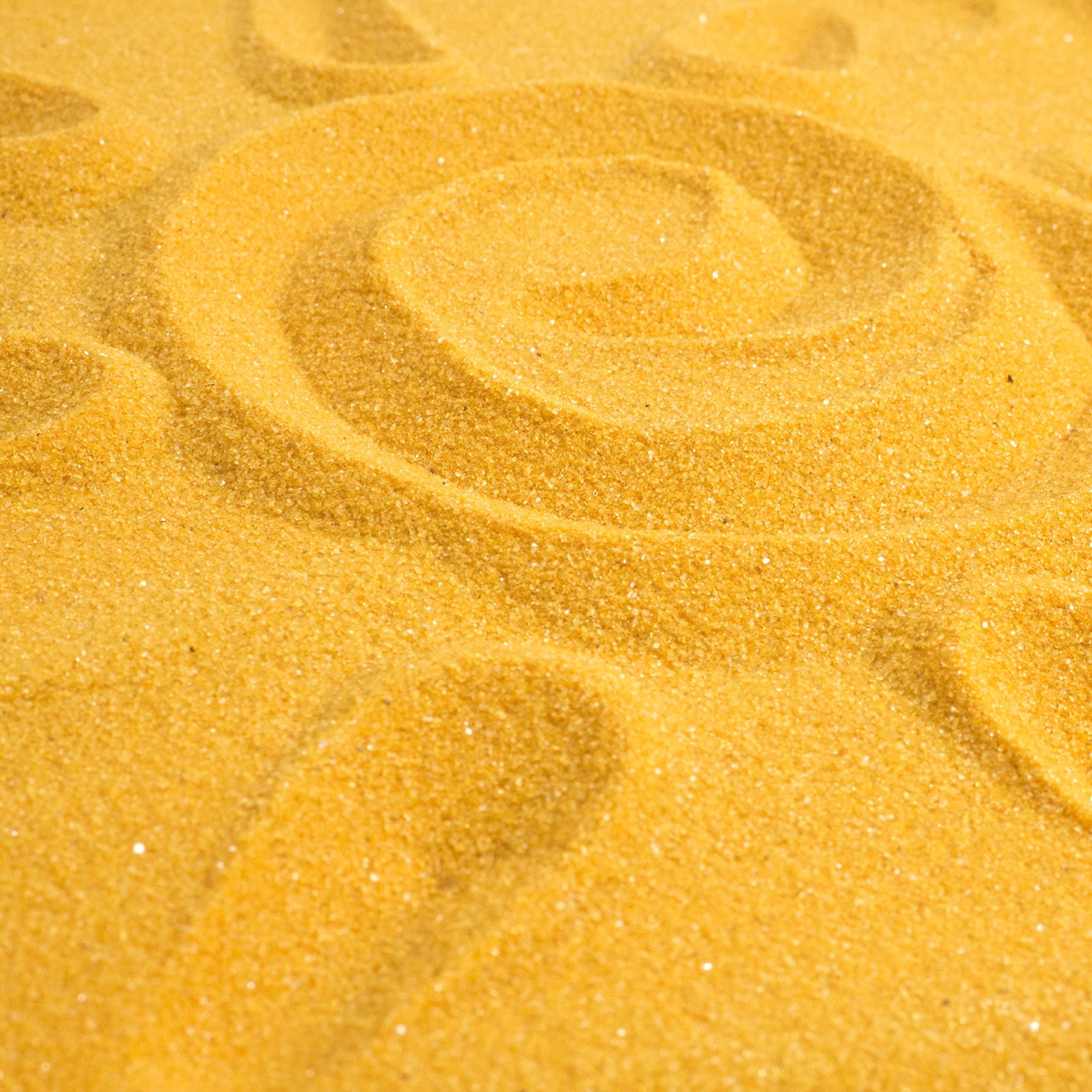 Sandtastik Classic Colored Sand, Gold - 25 lb - Walmart.com