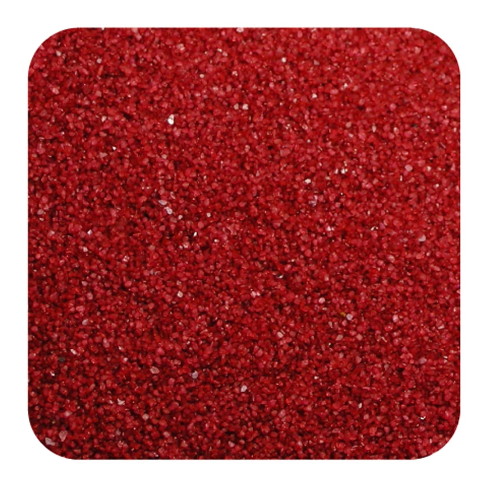 Sandtastik FL0229 Floral Colored Sand 2 lbs. Bag - Dark Red - Walmart.com