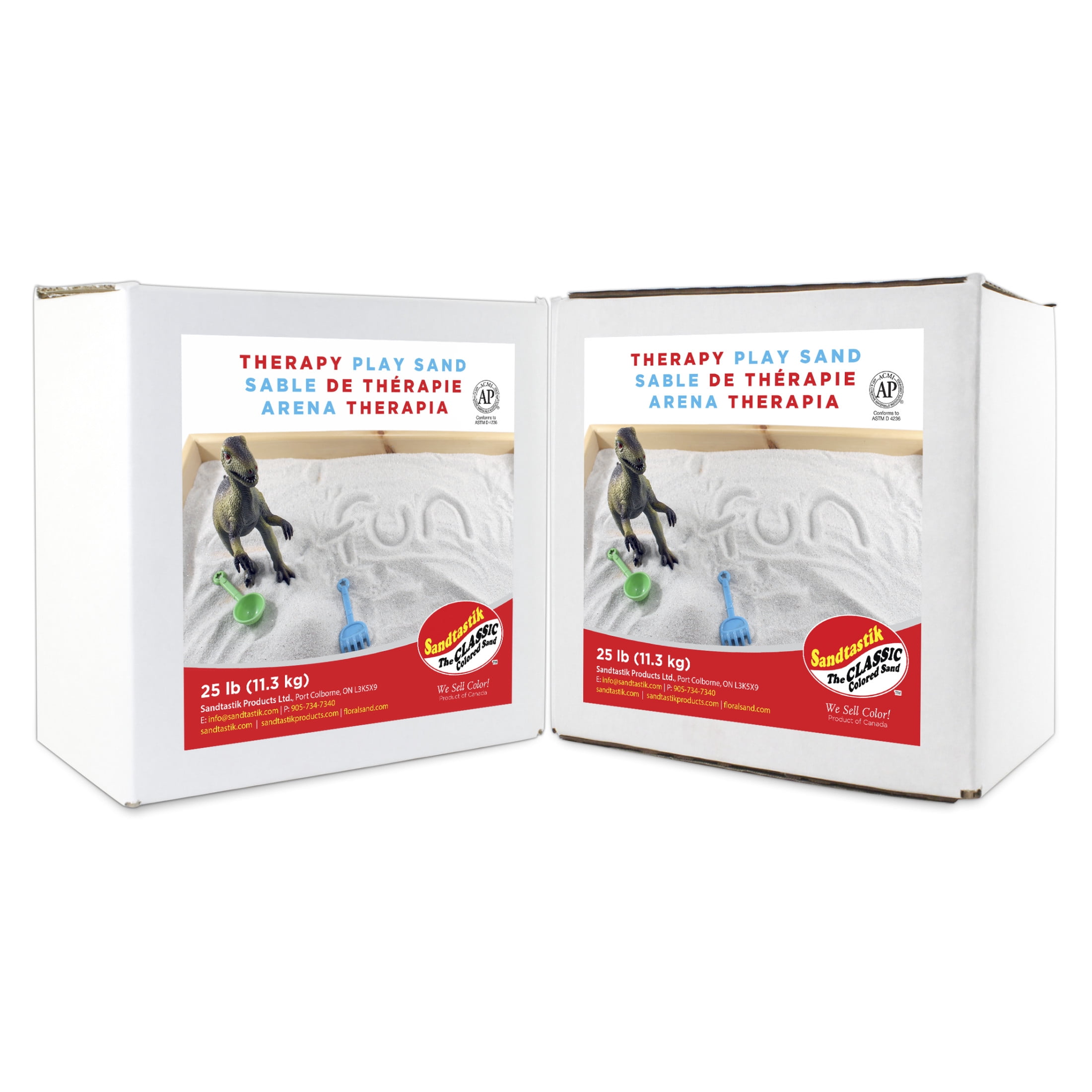 Sandtastik Therapy Play Sand, 50 Pounds, White - Walmart.com