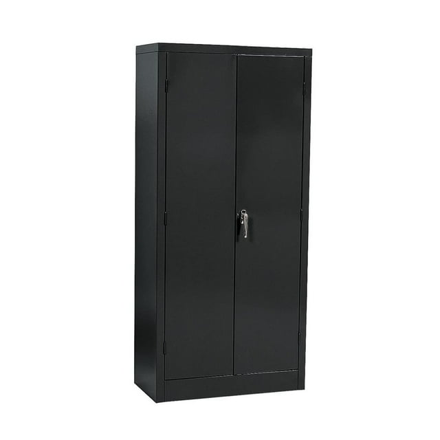 Sandusky Lee 72 Inch Locking Storage Cabinet w/ 4 Adjustable Shelves ...