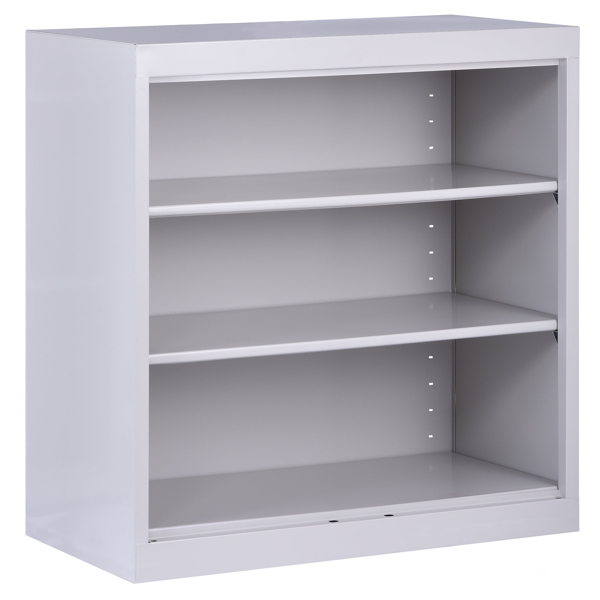 Free Shipping! Sandusky 36 in. Tall Dove Gray Metal Bookcase with ...