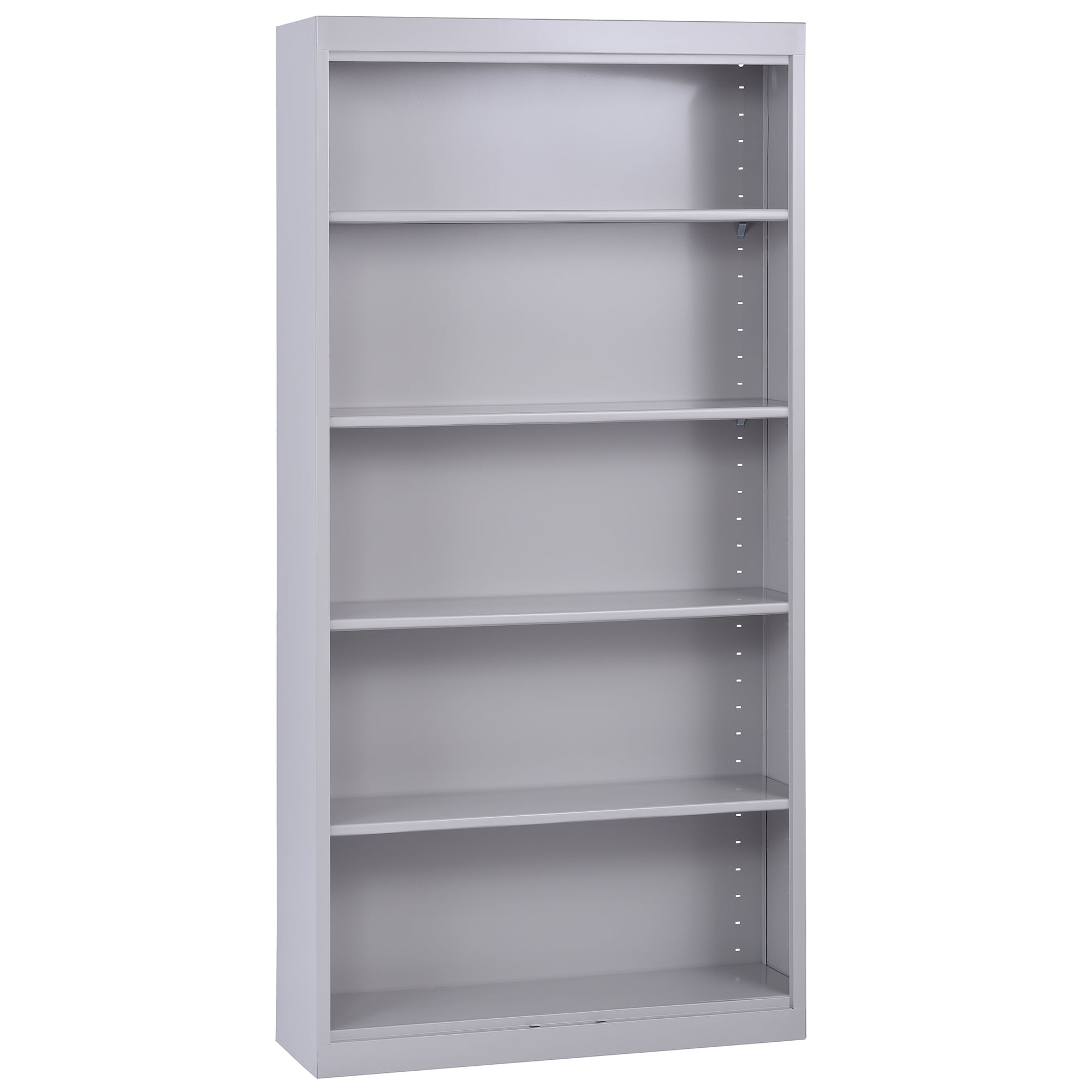Sandusky Welded Steel Freestanding Bookcase Storage Cabinet, Dove Gray ...