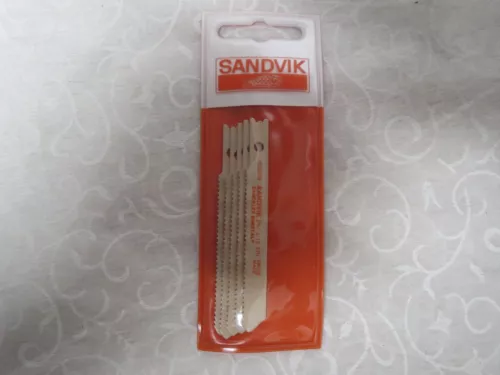 Sandvik 2-3/4" U-Shank 18 Tpi Bi-Metal Jig Saw Blades Made In Swiss ...