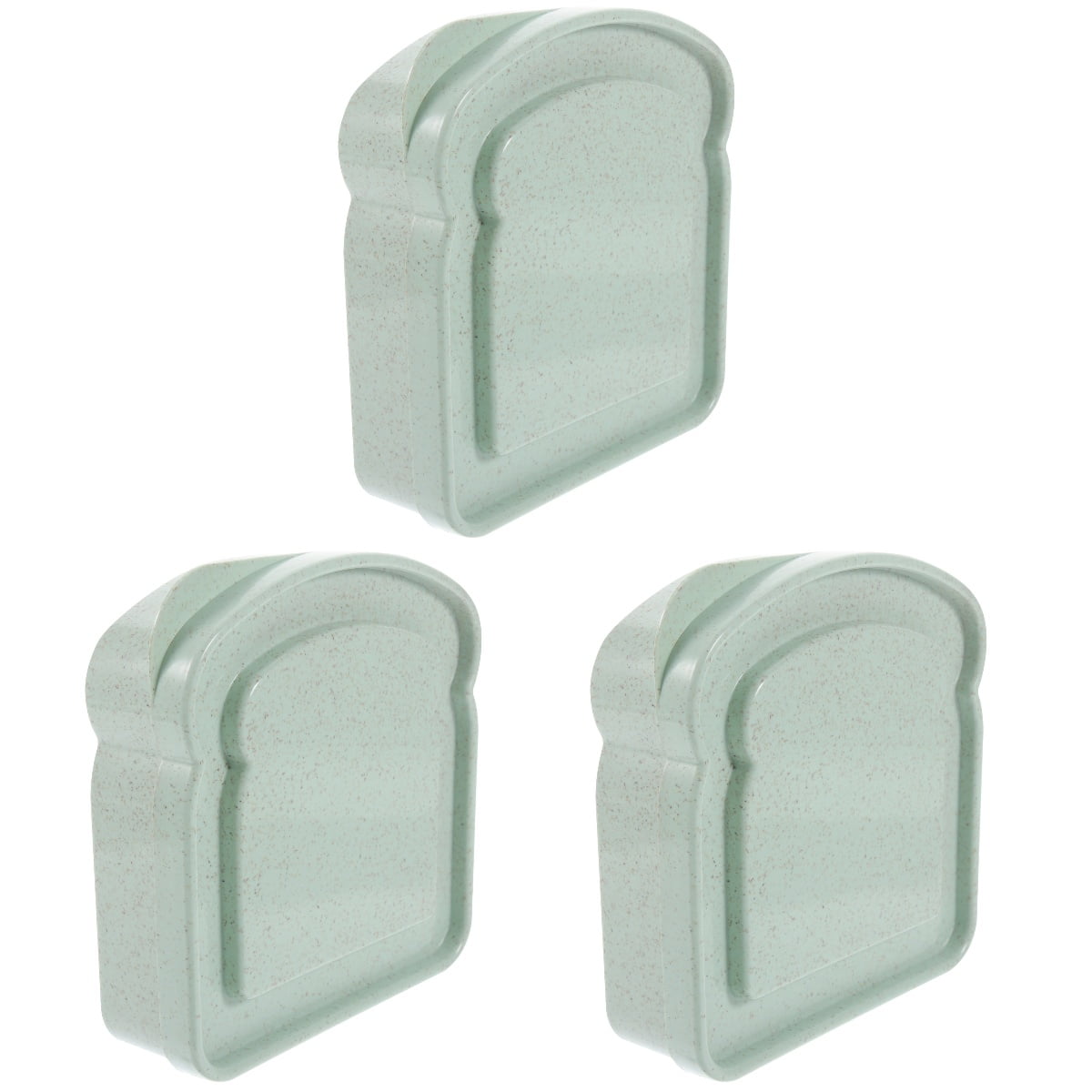 Sandwich Box Toast Shape Holder Lunch Boxes Bread Refrigerator ...