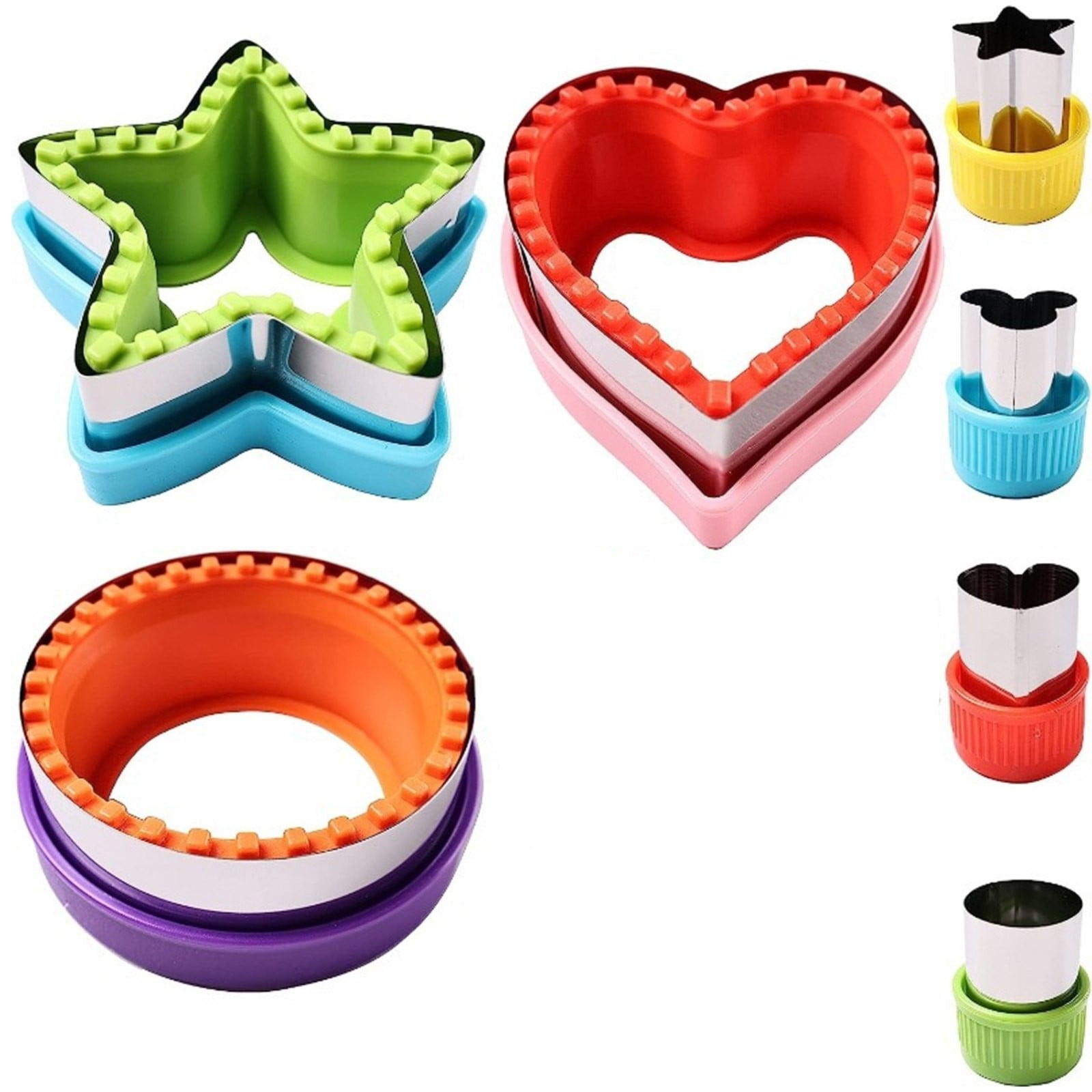 Sandwich Cutter And Sealer 8 Pcs Sandwich Maker For And Jelly Sandwich ...