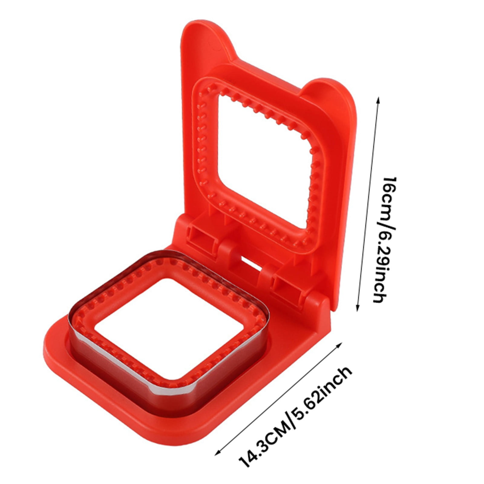 Sandwich Cutter Flash Deals, Fieroe Sandwich Maker Mold Red, Biscuit ...