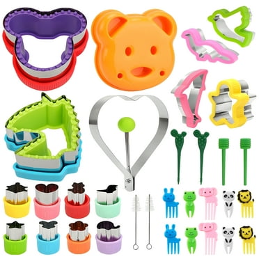 HUART 20Pcs Fun Food Vegetable Sandwich Cutter & Sealer Set, Stainless ...