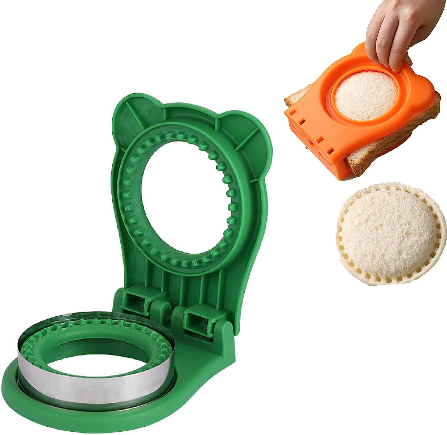 Sandwich Cutter for Kids,Uncrustables Sandwich Maker for Kids Lunch ...