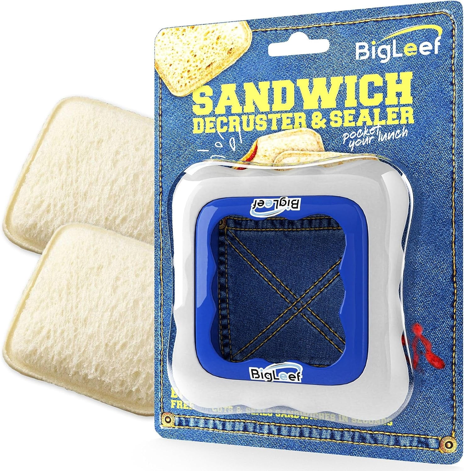 Sandwich Cutter, Sealer and Decruster for Kids - Remove Bread Crust ...