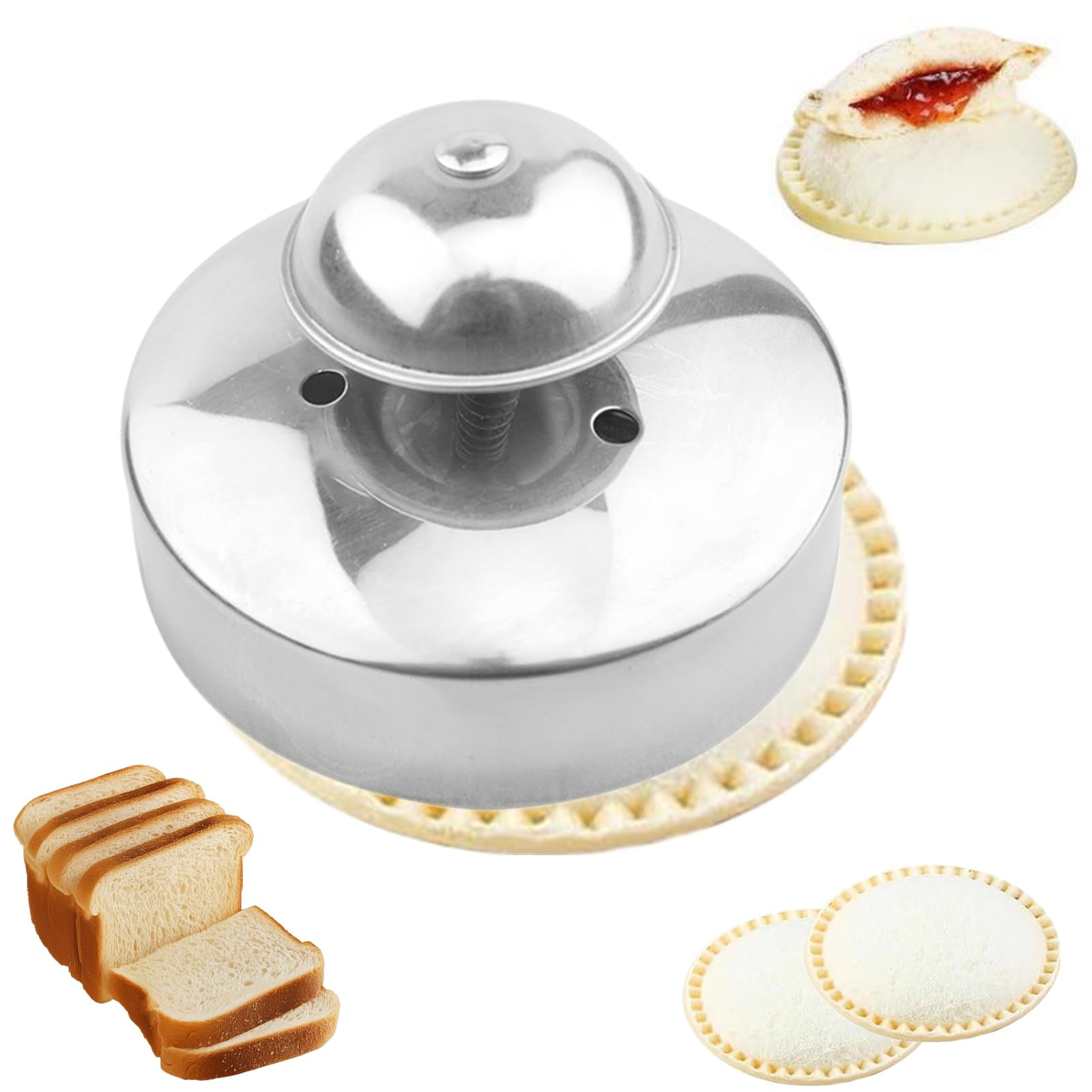 Sandwich Cutter and Sealer, Sandwich Maker, Uncrustables Peanut Butter ...