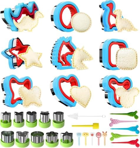 Sandwich Cutters for Kids Lunch,Sandwich Cutter and Sealer,Sandwich ...