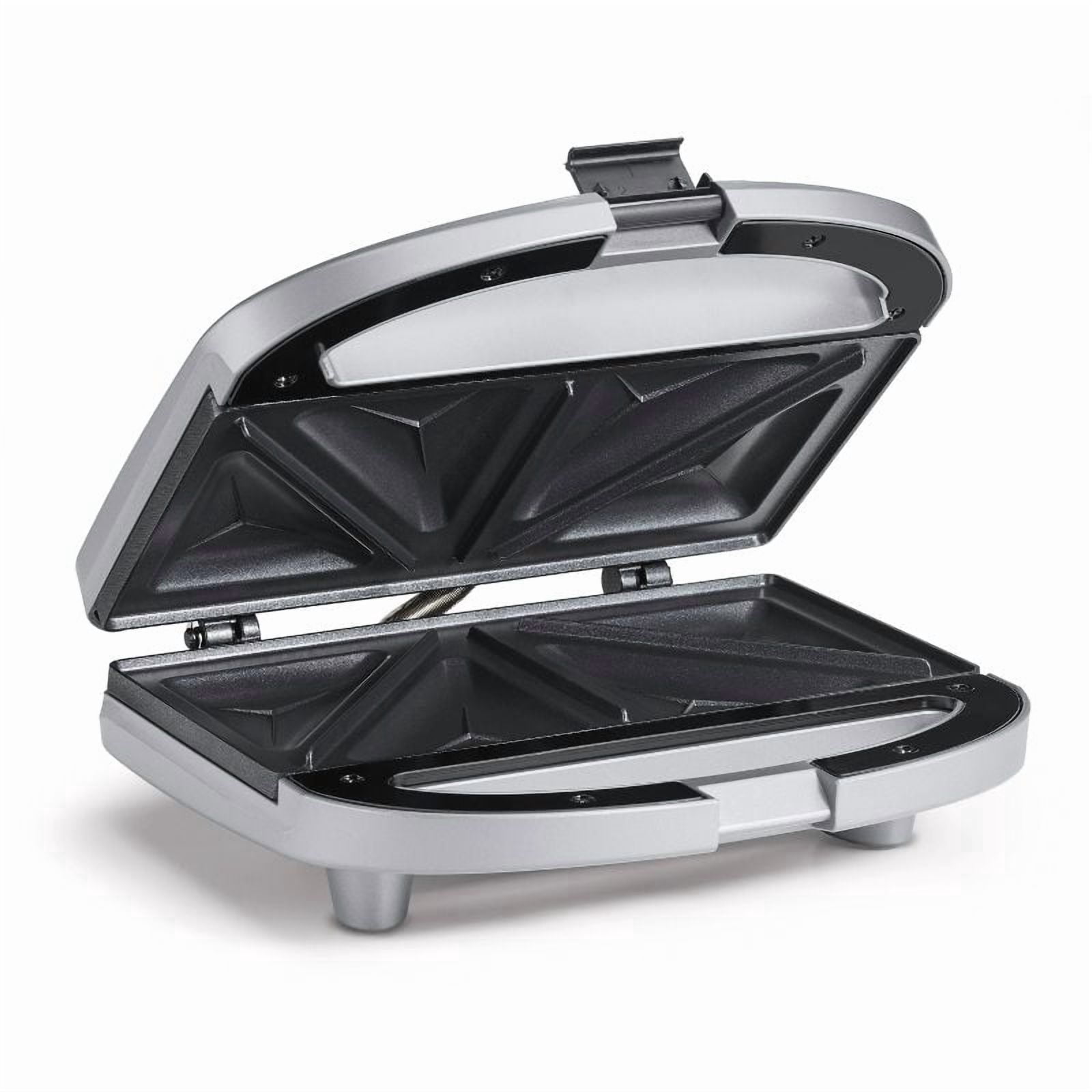 Sandwich Grill with Nonstick Cooking Plates, Compact Countertop Design ...