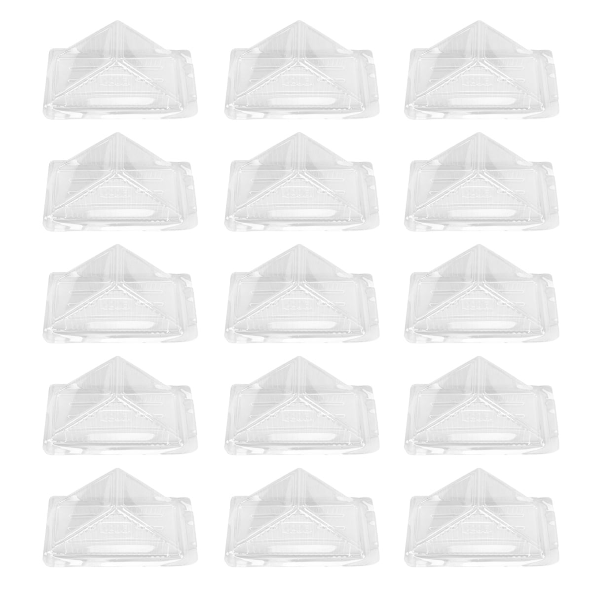 MERRYHAPY 100 Pcs Cake Stand Sandwich Container Plastic Sandwich Box ...