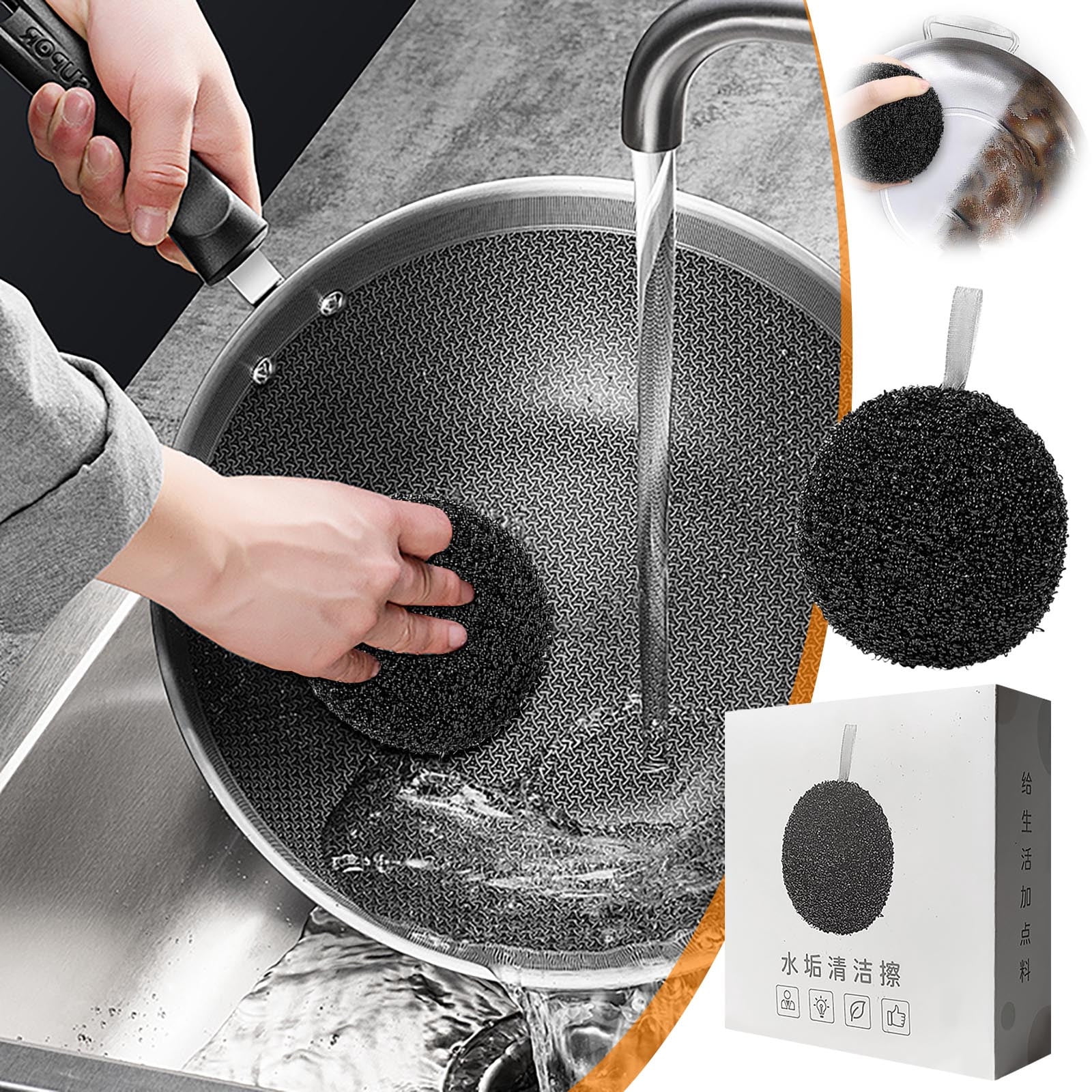 Sandwich-Shaped Decontamination Dishwashing Sponge - Adorable Thickened ...