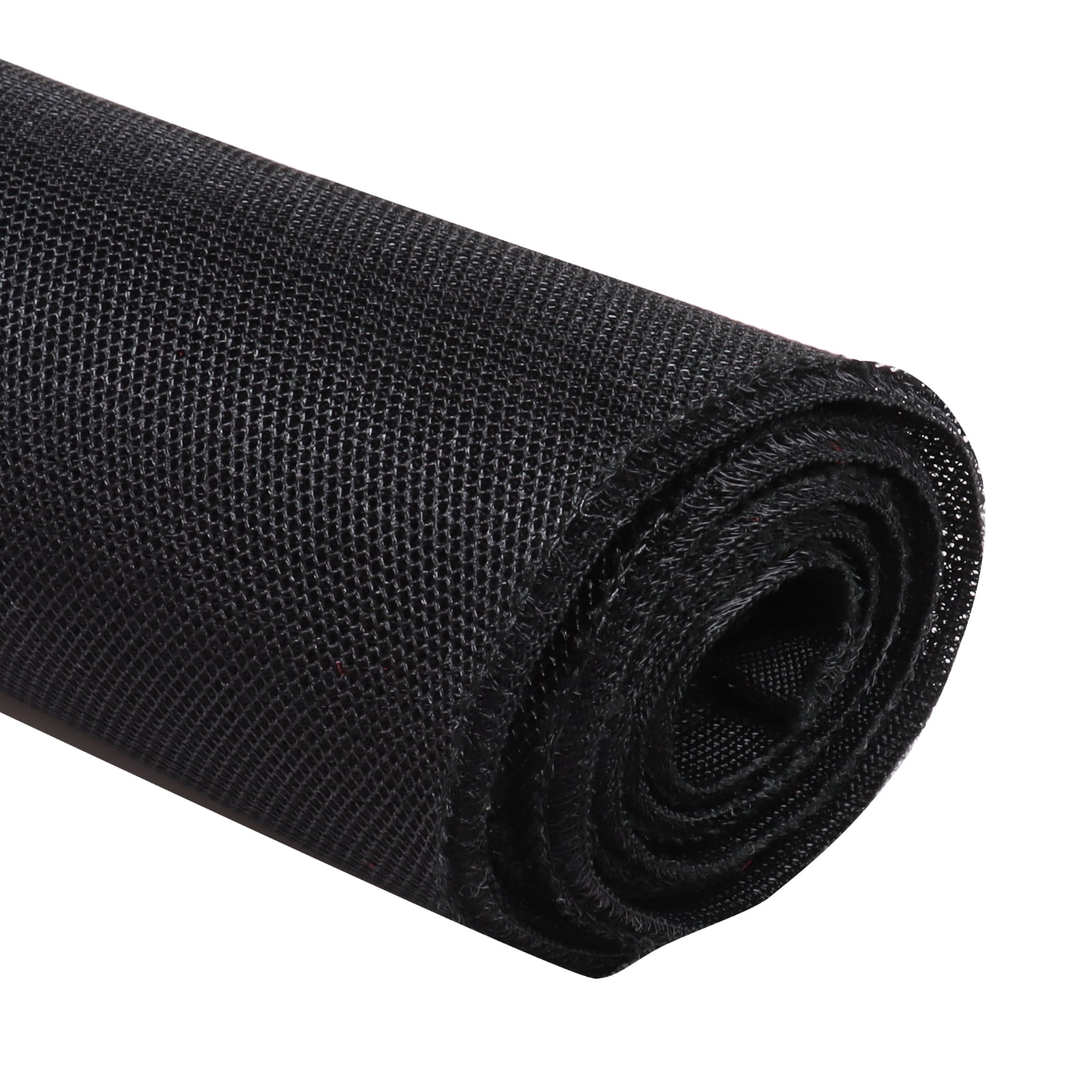 Sandwich Spacer Mesh Fabric Grill Cloth Dustproof, 54" x 18" Black ...