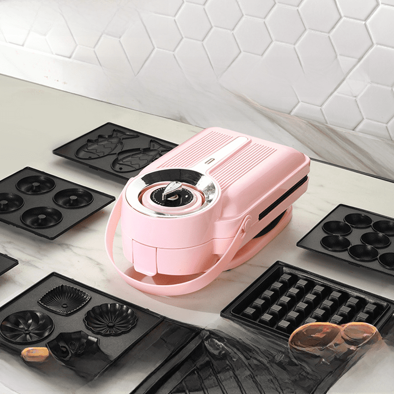 Sandwich breakfast machine, multifunctional household small toaster, 3 ...