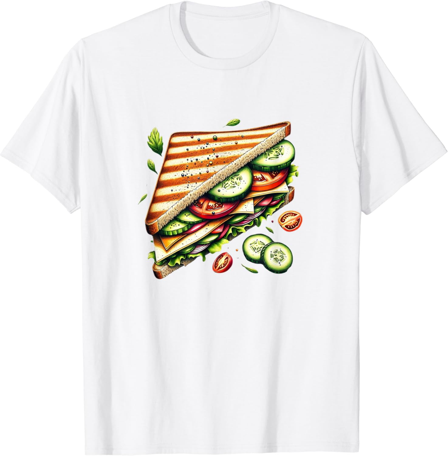 Sandwich whole wheat cheese - Sandwich Day 2024 Gift Lover T-Shirt ...