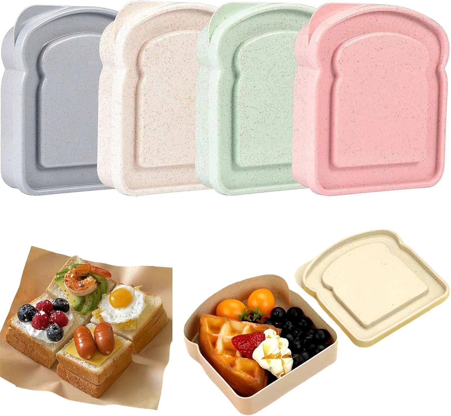 Sandwiches Container Bread Meal Box:Sandwich Containers,Sandwich Box ...