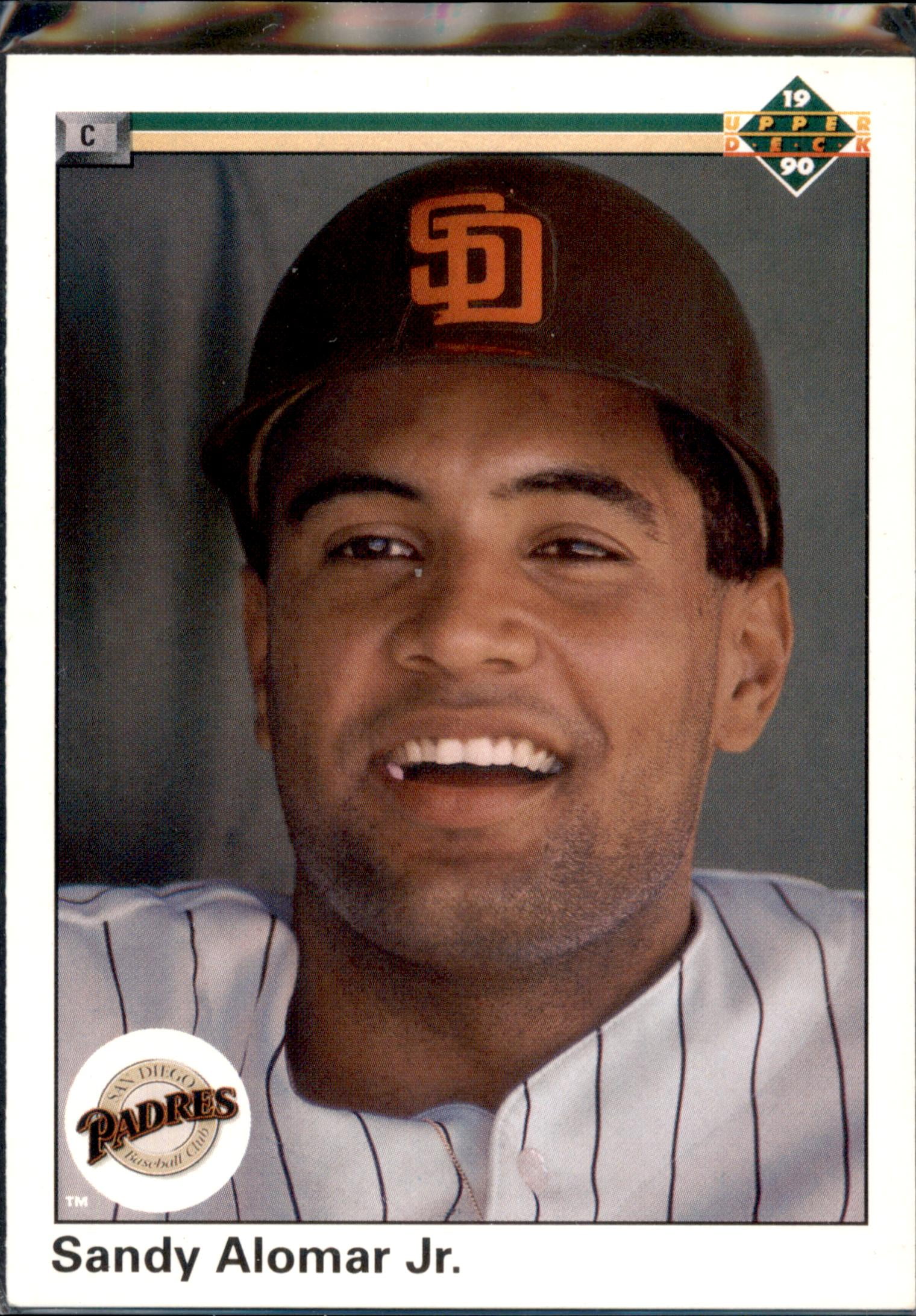Sandy Alomar, Jr. #655 1990 Upper Deck - Walmart.com