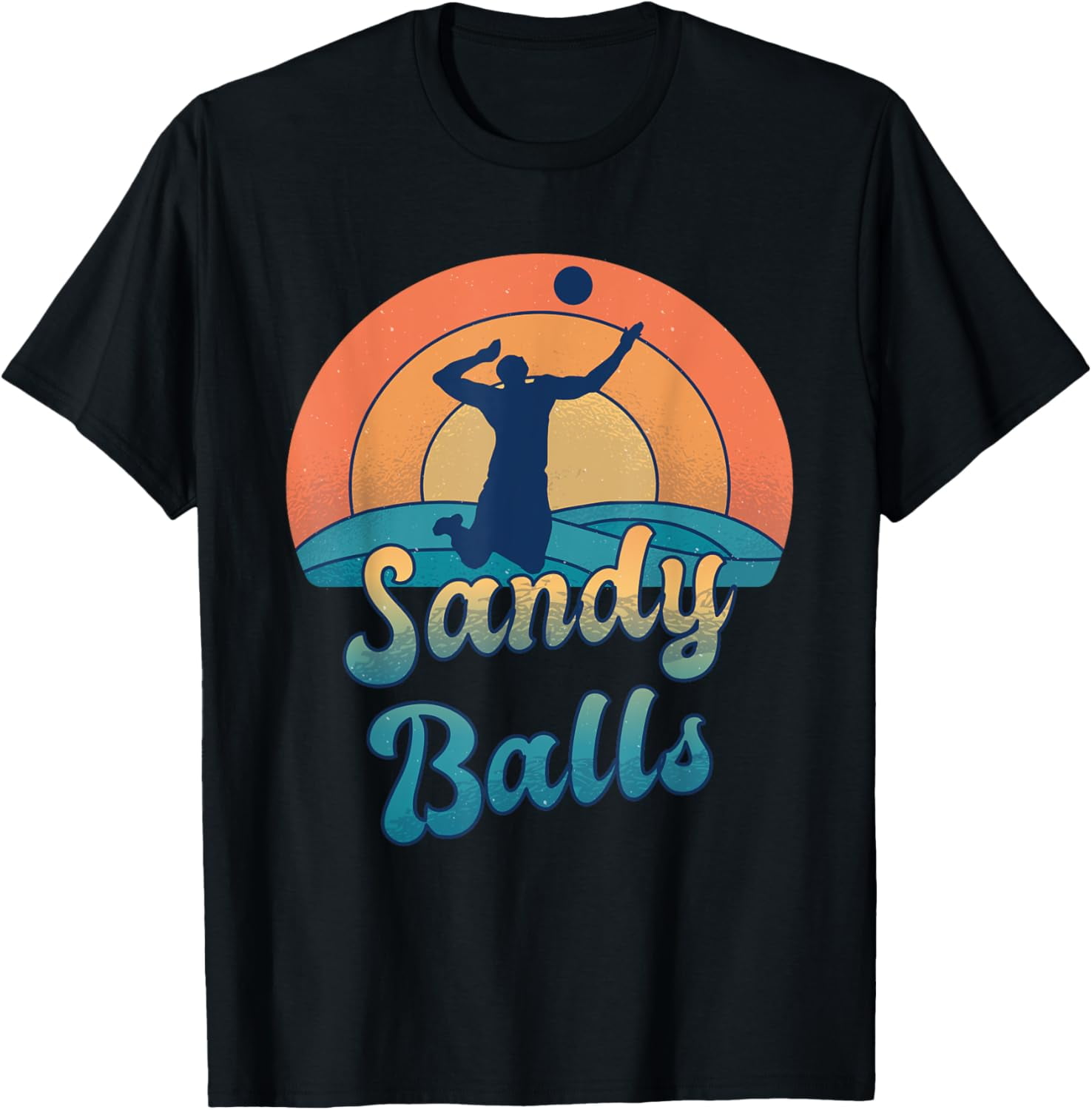 Sandy Balls for a Beach Volleyball Player T-Shirt - Walmart.com