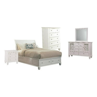 Jessica Minimalistic Platform Bedroom Set - Walmart.com