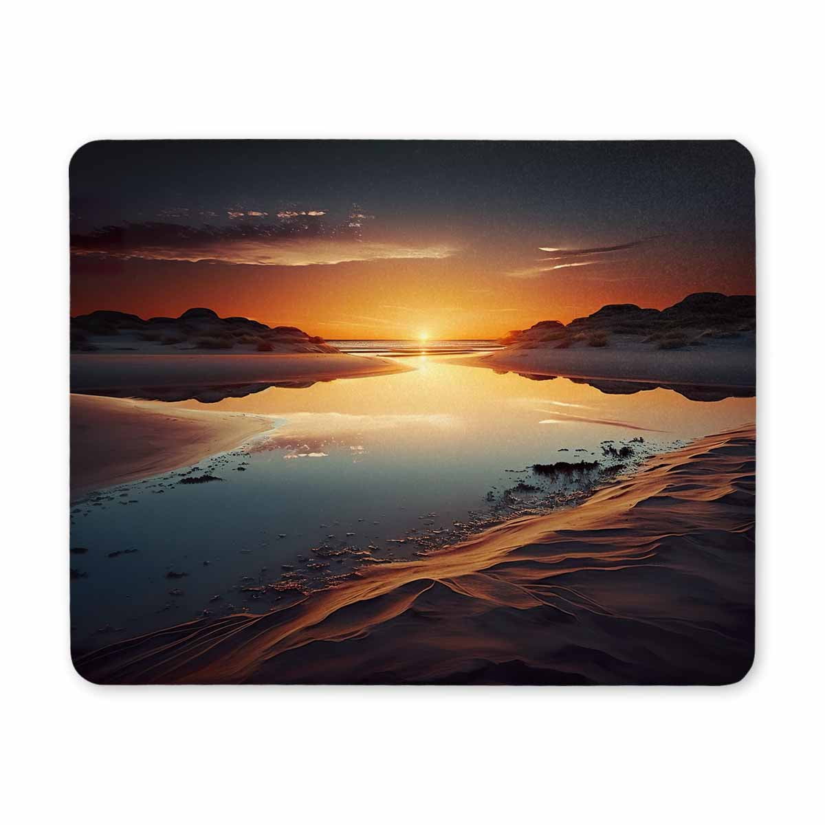 Sandy BeachMouse Pad，Gaming Mouse Pad Non-Slip Keyboard Pads Waterproof ...
