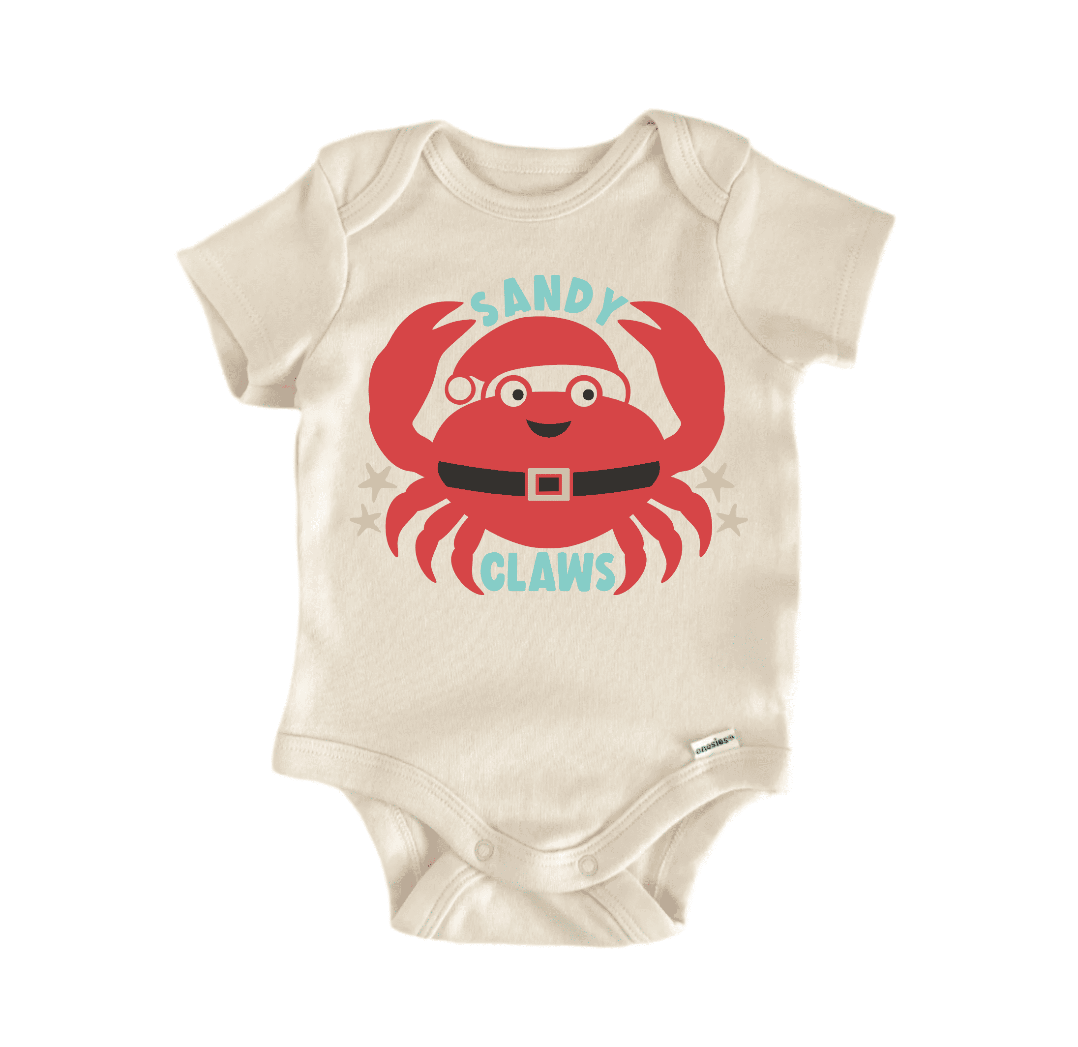 Sandy Claws Crab Christmas - Baby Boy Girl Clothes Bodysuit Funny Cute ...