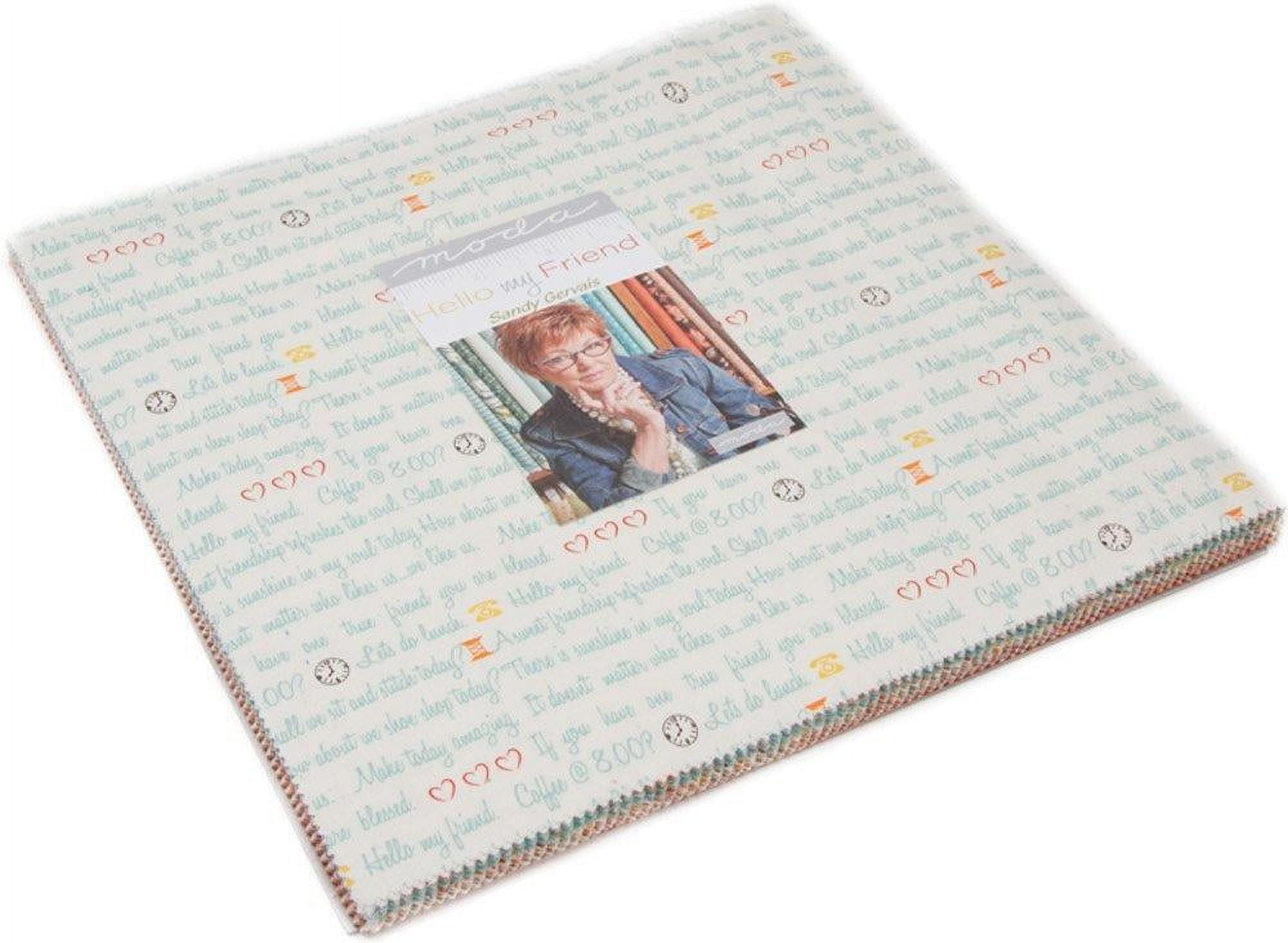 Sandy Gervais Hello My Friend Layer Cake 42 10-inch Squares Moda ...