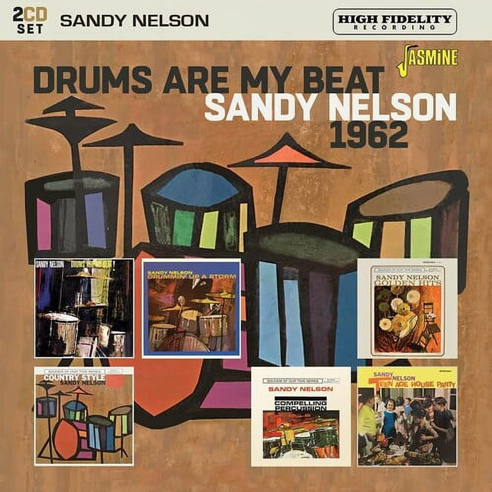Sandy Nelson - Drums Are My Beat, 1962 - Music & Performance - CD ...