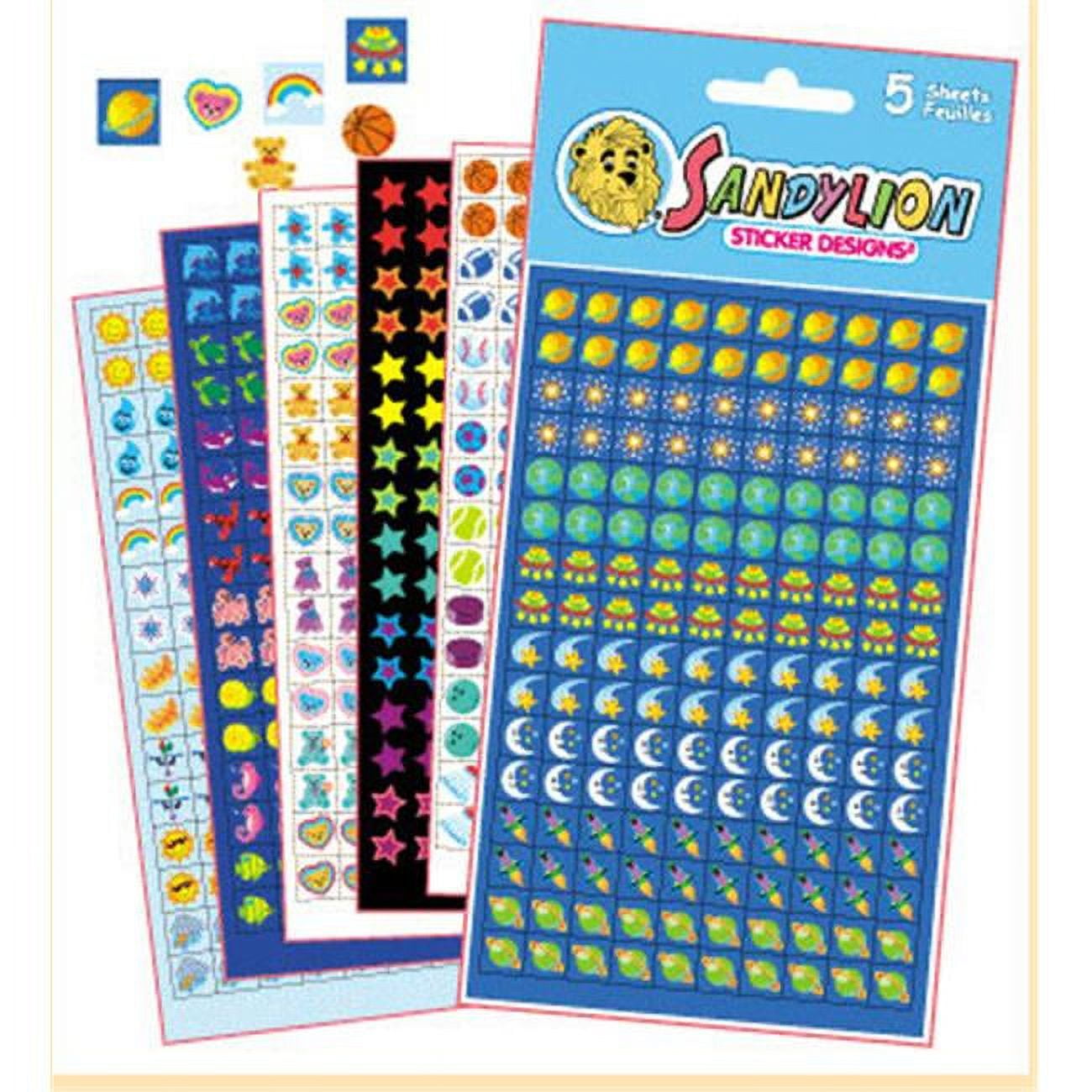 Sandylion Sticker Designs Giant Chart Stickers Space - Walmart.com