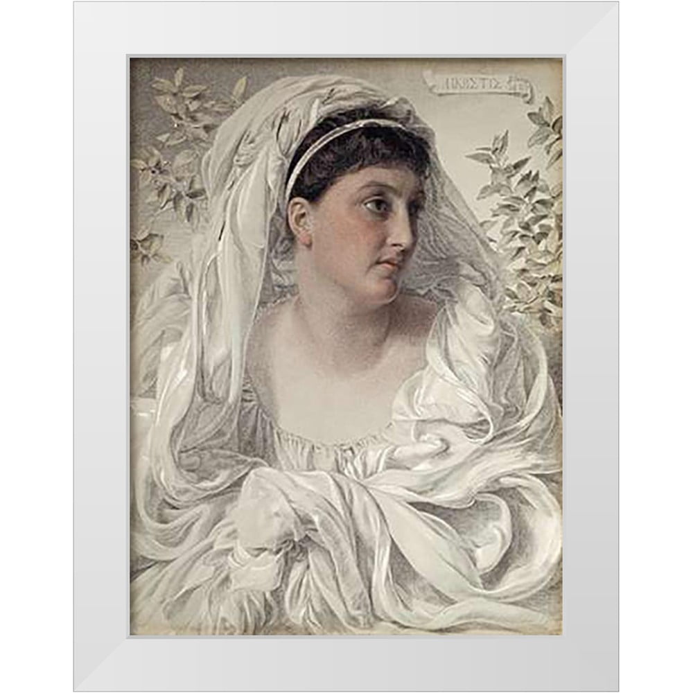 Sandys, Anthony Frederick August 12x14 White Modern Wood Framed Museum ...