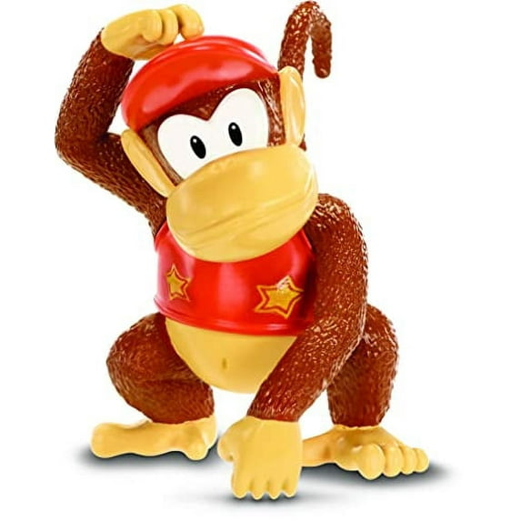 Sanei Boeki FCM-032 Super Mario Figure Collection, Diddy Kong, Brown - Walmart.com