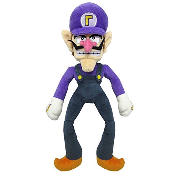 Sanei, Super Mario All Star Collection 12.5" Waluigi Plush, Small ...