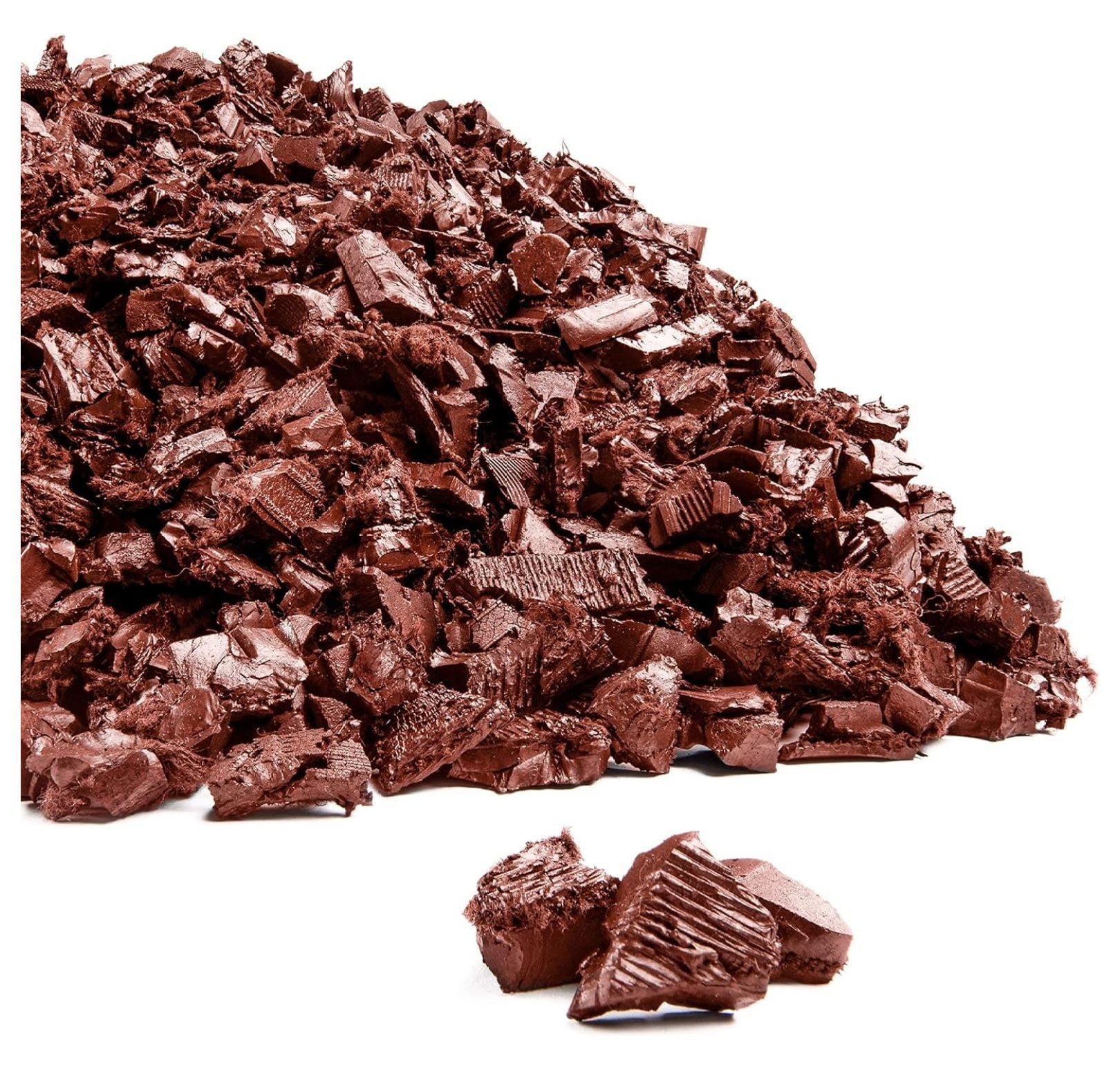 Saney Rubber Mulch Nuggets Red Mulch Mulches, 40 LBS with Environment ...