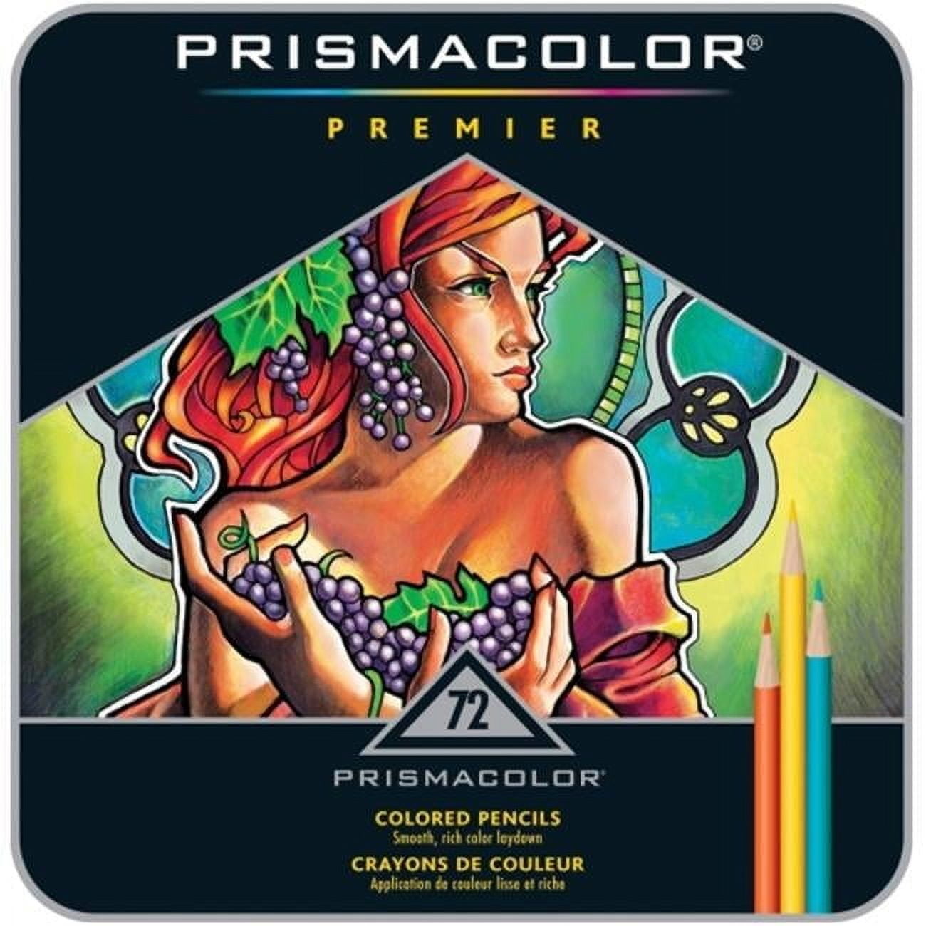 Sanford Brands Prismacolor Premier Colored Pencil Set 72/Tin - Walmart.com